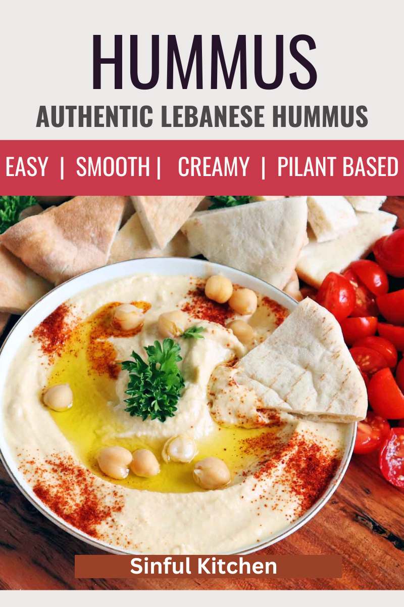 Authentic Lebanese Hummus (Ultra-Creamy & Smooth Every Time) | Sinful ...