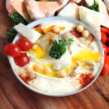 Authentic Lebanese Hummus | Sinful Kitchen
