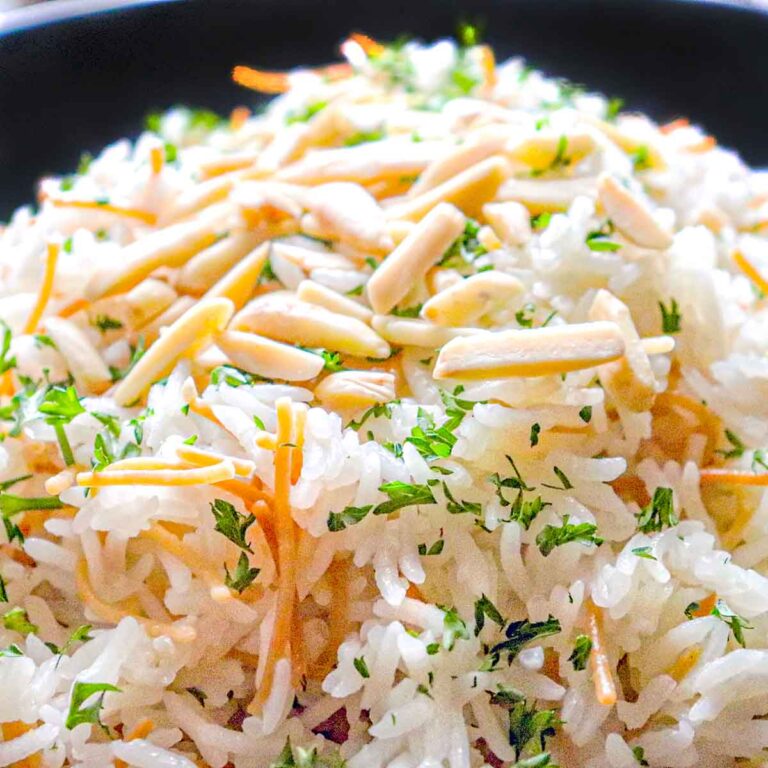 Lebanese Vermicelli Rice Pilaf | Sinful Kitchen
