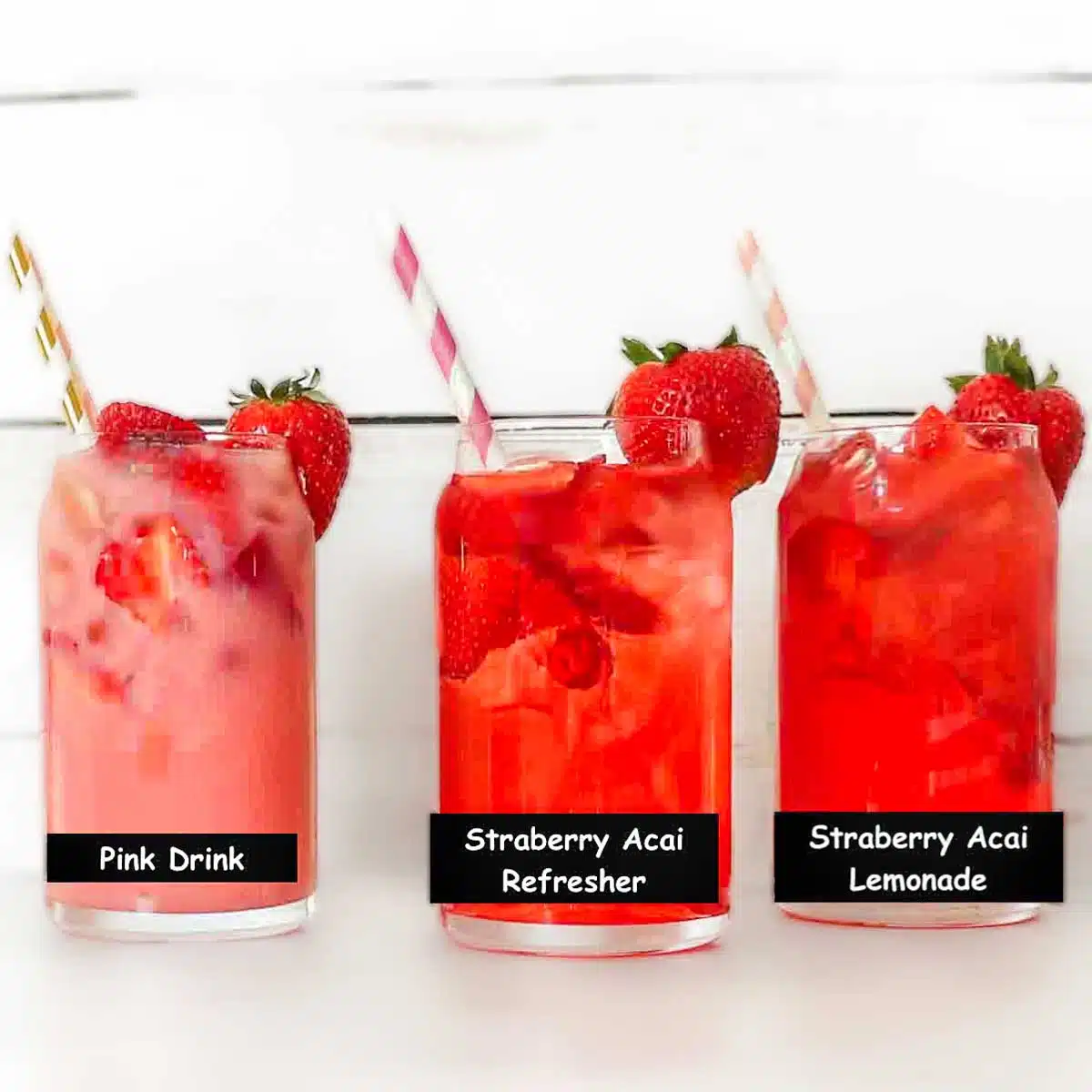 Starbucks Strawberry Acai Refresher (2-minute recipe!) | Sinful Kitchen