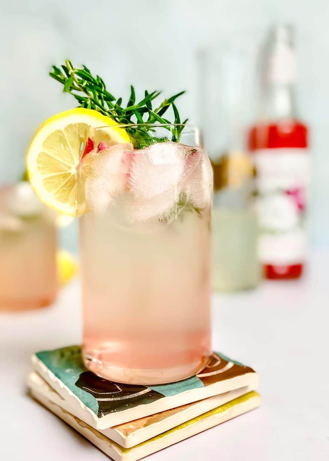 Homemade Rose Lemonade | Sinful Kitchen