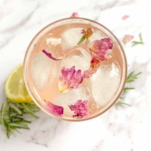 Homemade Rose Lemonade | Sinful Kitchen