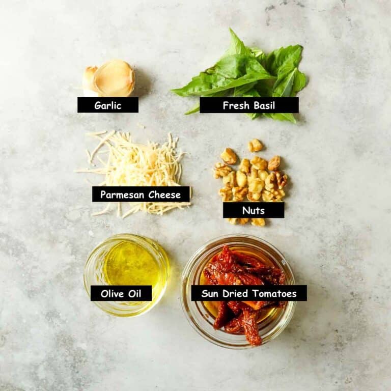 Pesto Rosso Recipe (Sun-Dried Tomato Pesto) | Sinful Kitchen