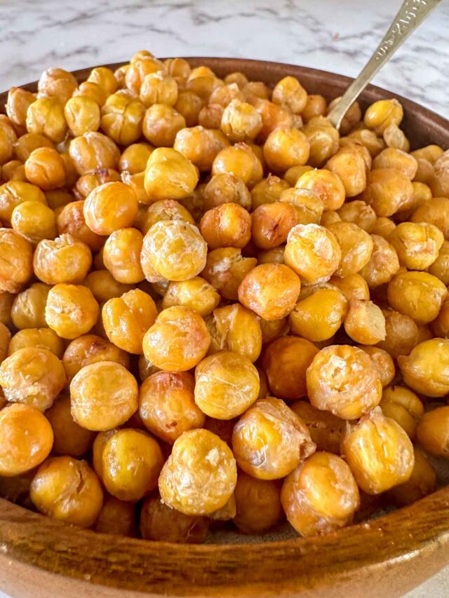 Crispy Air Fryer Chickpeas | Sinful Kitchen