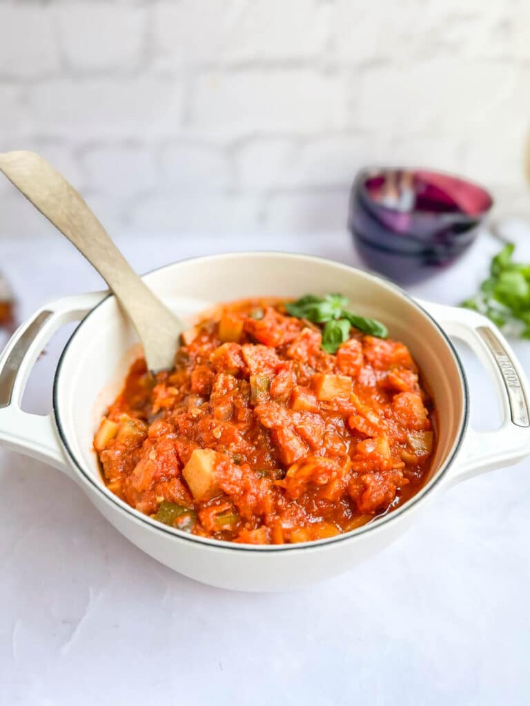 Classic Ciambotta - Hearty Southern Italian Vegetable Stew | Sinful Kitchen