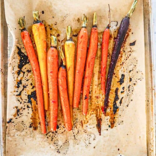 Roasted Harissa Carrots Sinful Kitchen