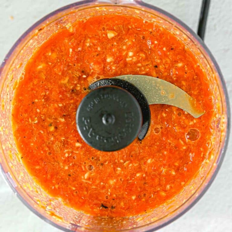 Roasted Red Pepper Pesto | Sinful Kitchen