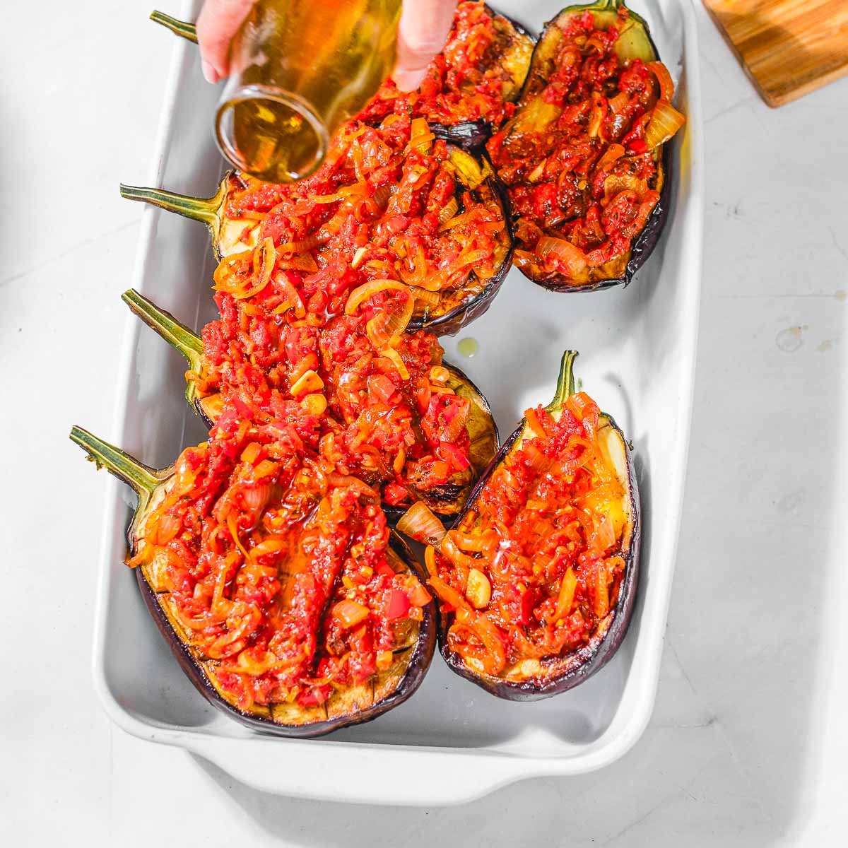 Turkish Imam Bayildi Recipe | Sinful Kitchen